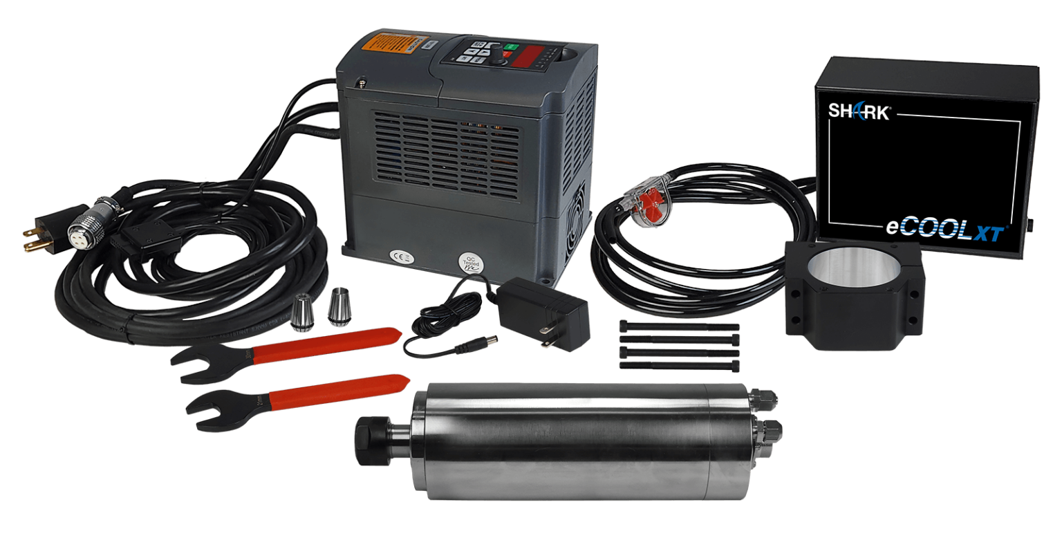 3hp Water Cooled Spindle Kit | CNC Motor Spindle