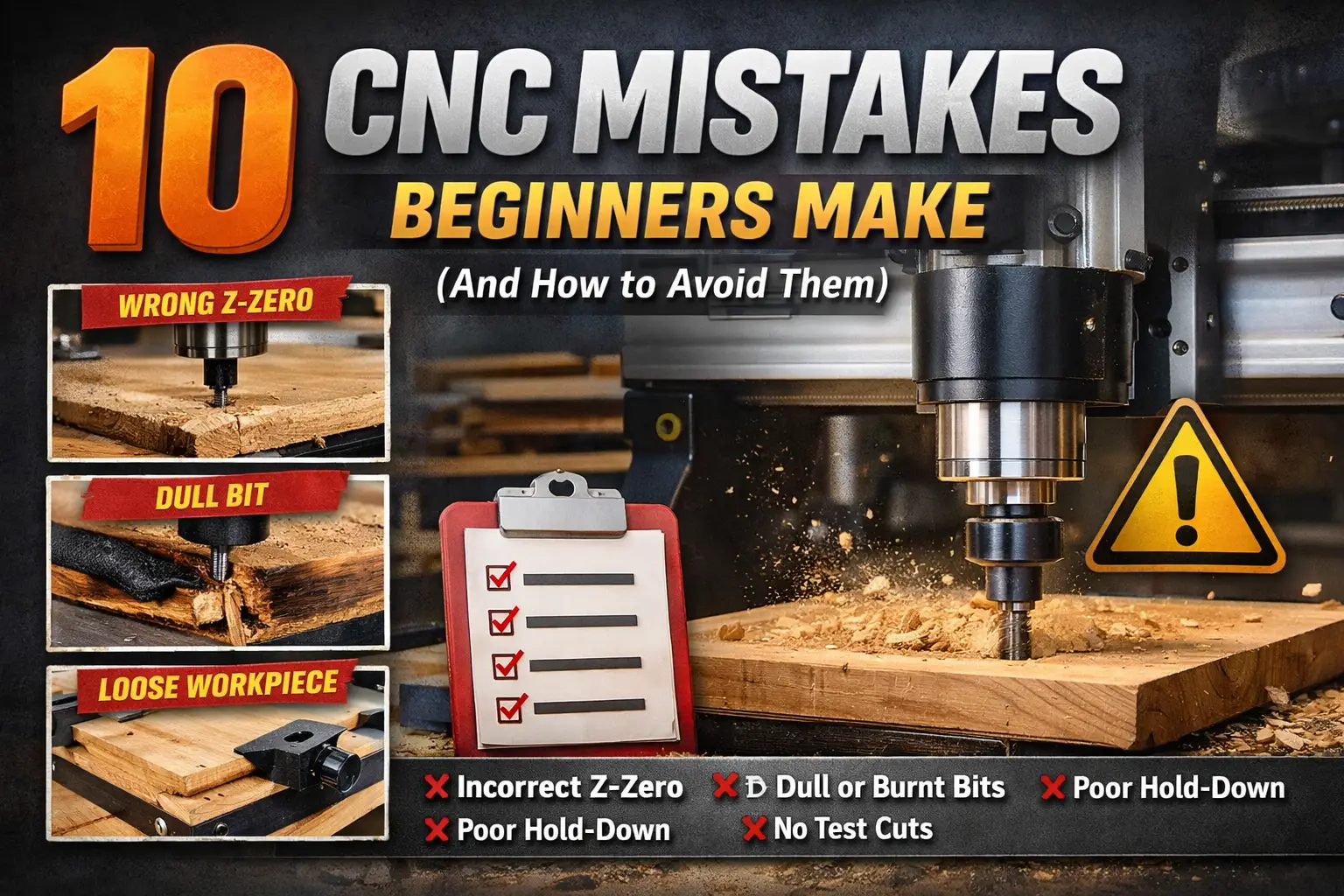 10 CNC Mistakes Beginners Make (And How to Avoid Them) - NextWave CNC